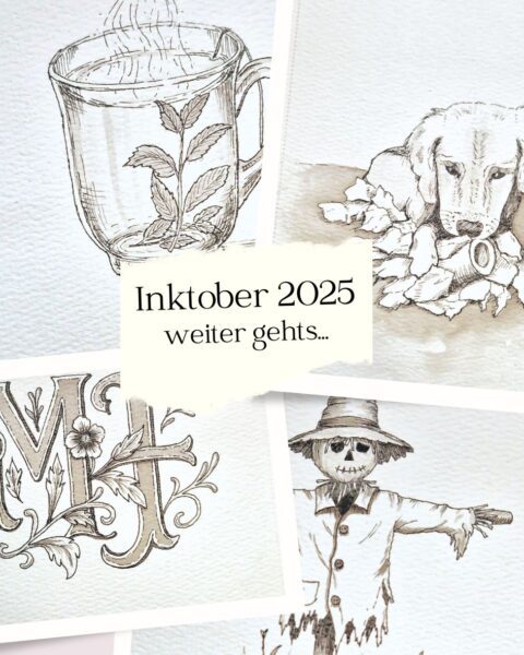 Inktober 2025 – Fortsetzung – blog.Tinas-Welt.de